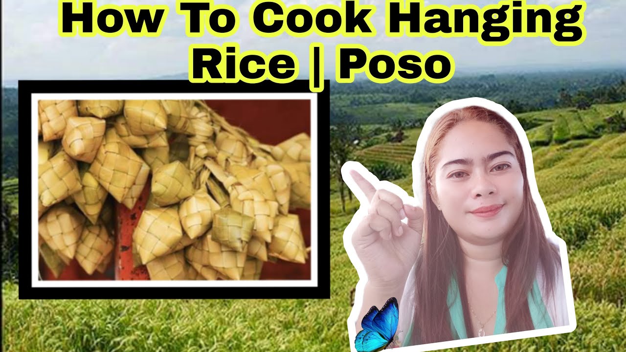 How To Cook Hanging Rice | Poso | Inday grace channel - YouTube