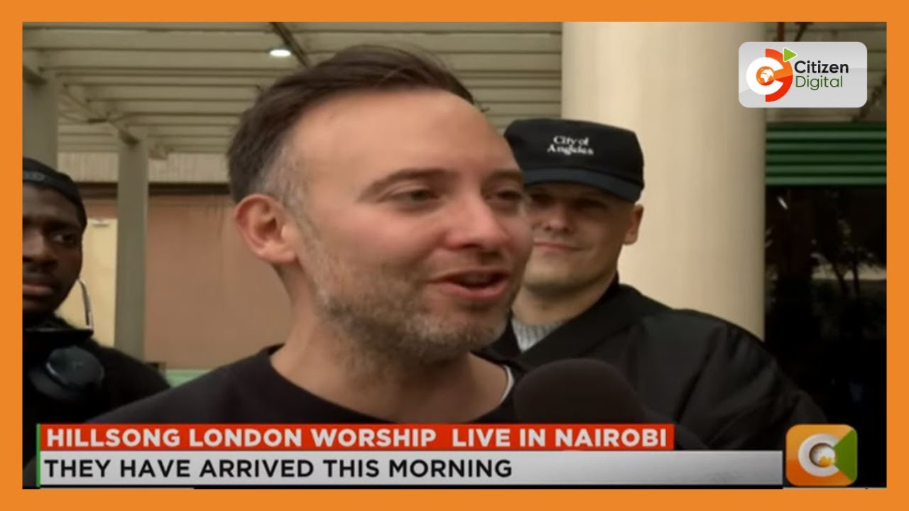Hillsong London worship team arrives in Kenya for Nairobi concert - YouTube