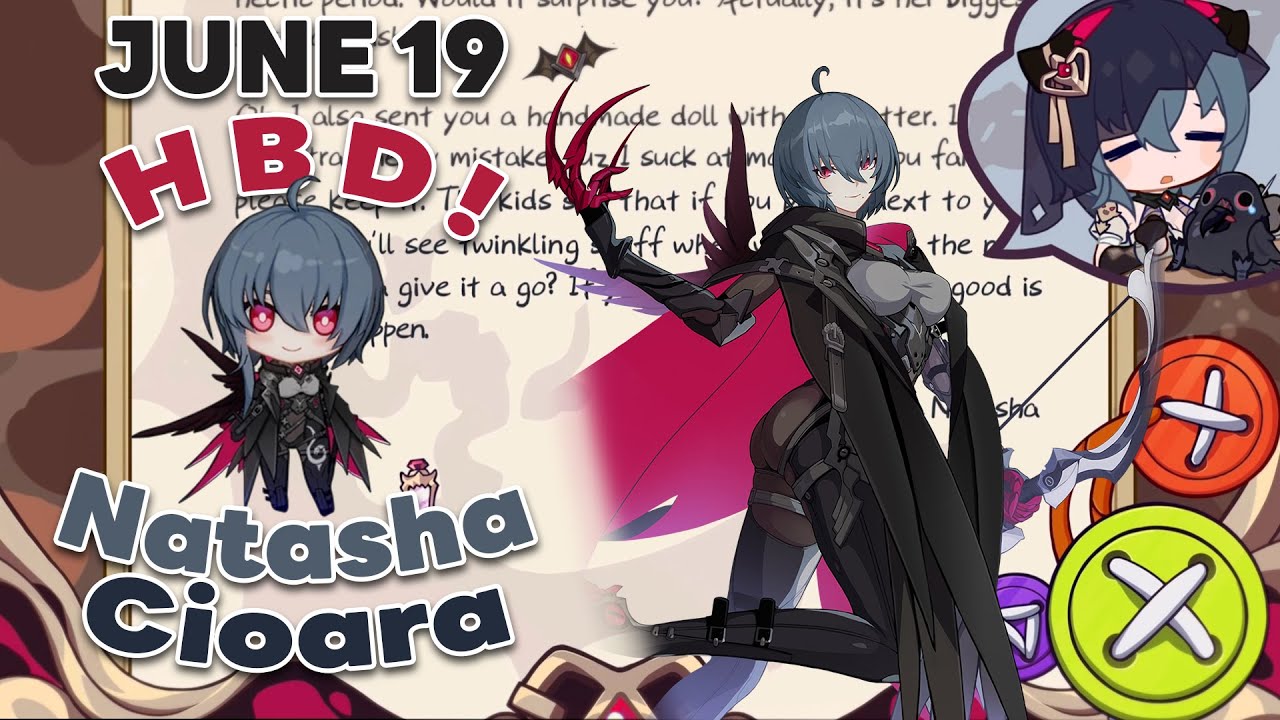 [ 𝐻𝐵𝒟 ] Natasha Cioara (Raven) คุณครูเรเวน [ 𝟐𝟎𝟐𝟑.𝟎𝟔.𝟏𝟗 ] | Honkai ...