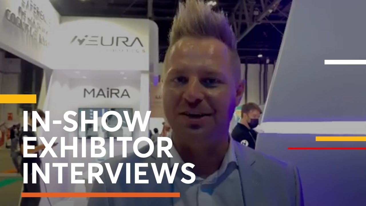 David Reger, CEO & Founder of NEURA Robotics talks about GITEX GLOBAL ...