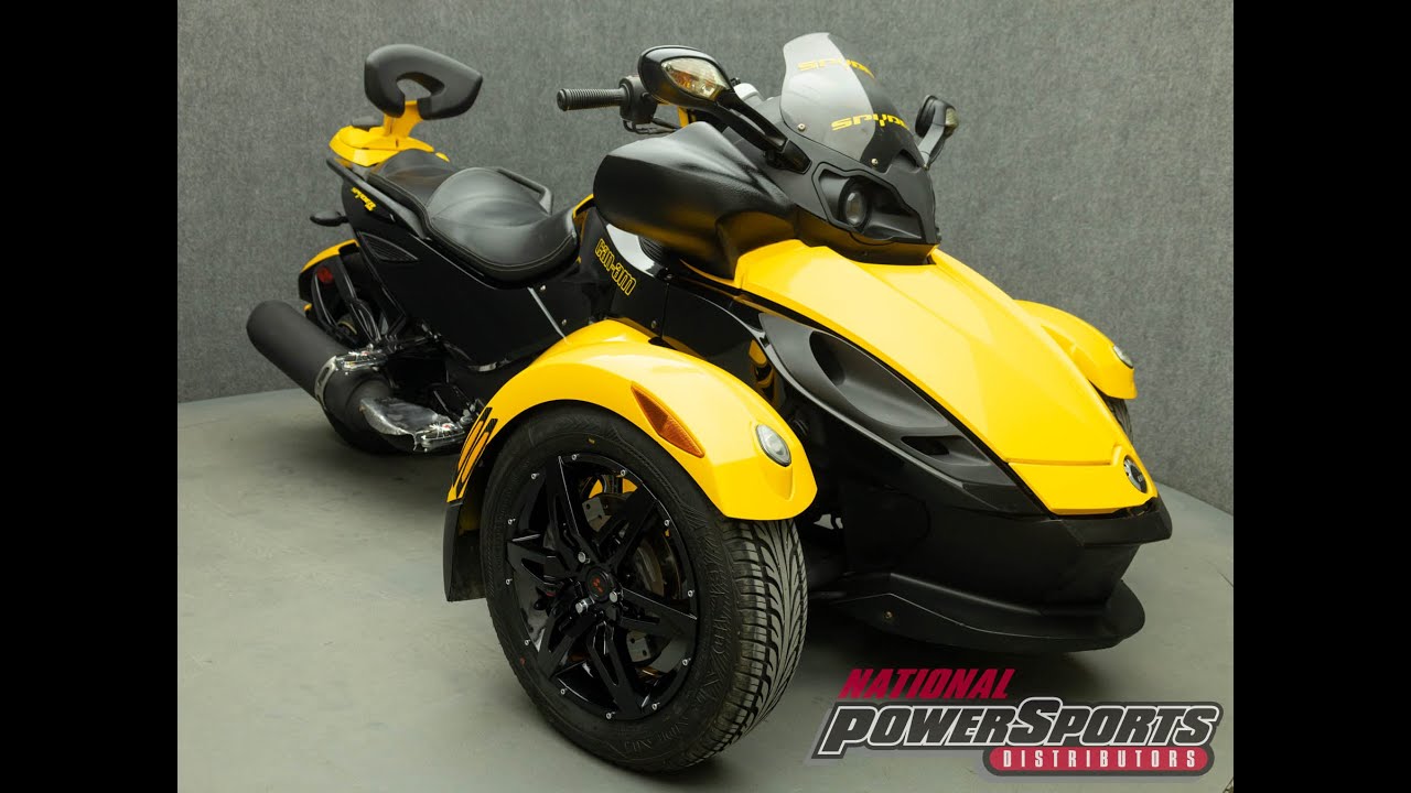 2010 CAN-AM SPYDER RS SE5 TRIKE W/ABS - National Powersports ...