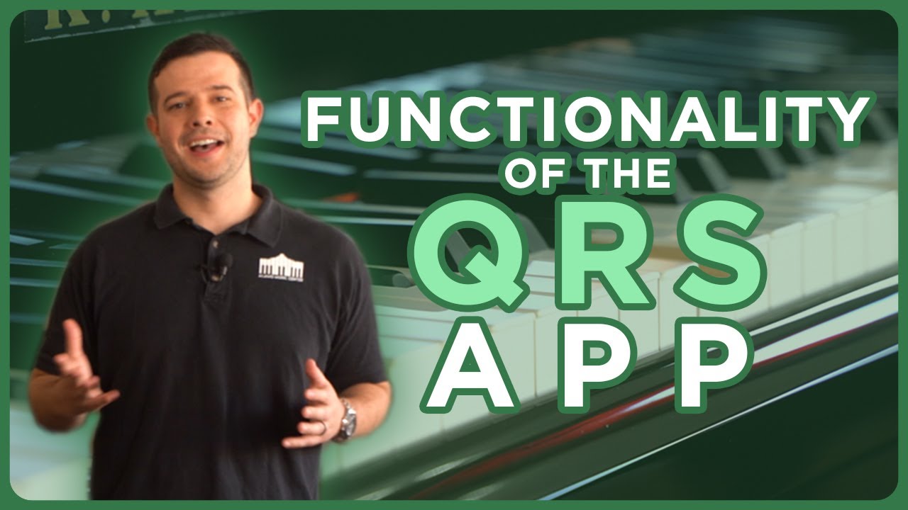 The QRS Piano that plays by itself - How to Use the QRS App - YouTube