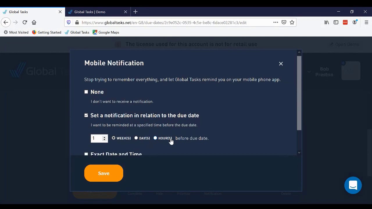 Global Tasks, the new and innovative task management software to ...