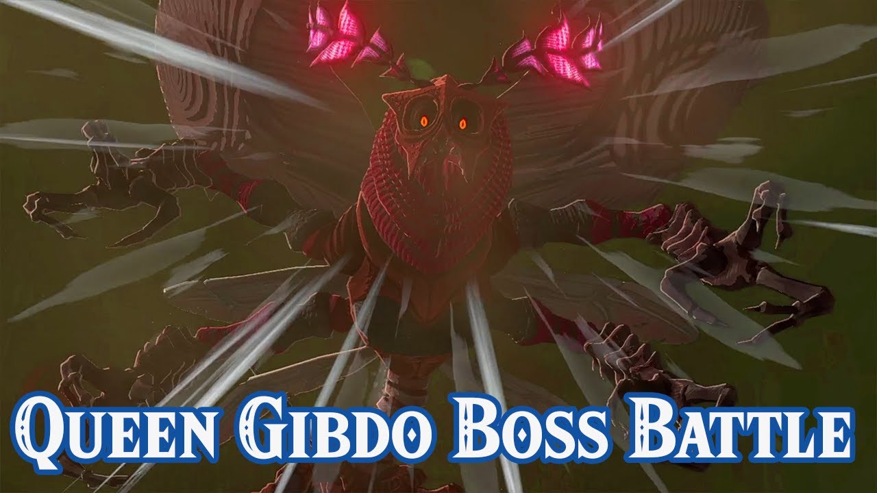 Queen Gibdo Main Story Boss Battle! The Legend of Zelda: Tears of the ...