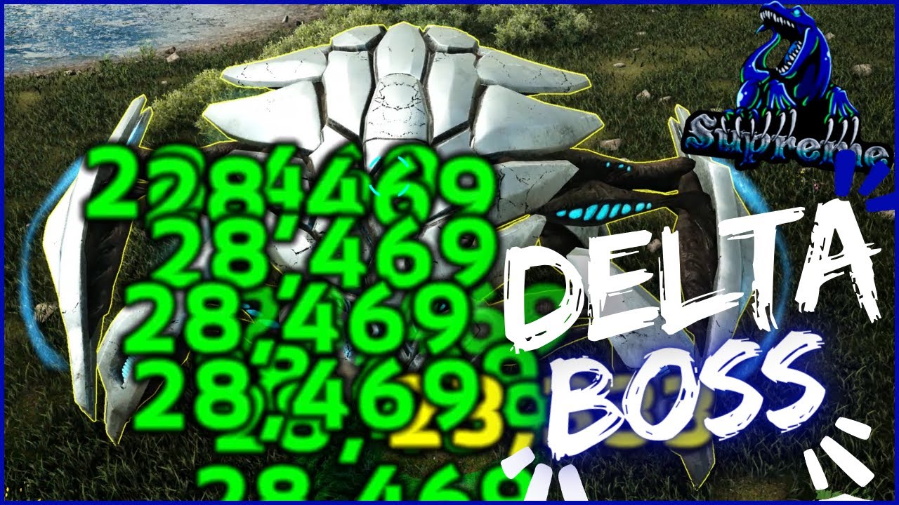 Ark Supreme Ep.10: Enfrentei um DELTA BOSS de 4 MILHÕES DE VIDA. - YouTube