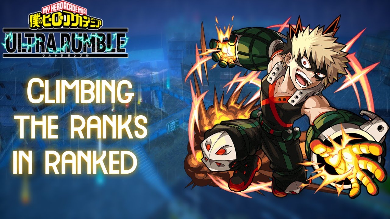 Climbing through the ranks in MY HERO ULTRA RUMBLE - YouTube