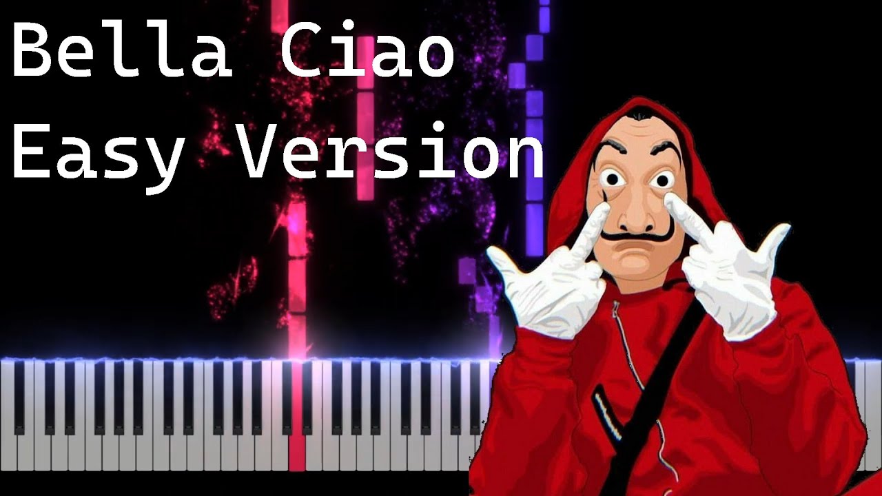 Bella Ciao (Easy Version) - Piano Tutorial [Nivek.Piano] - YouTube
