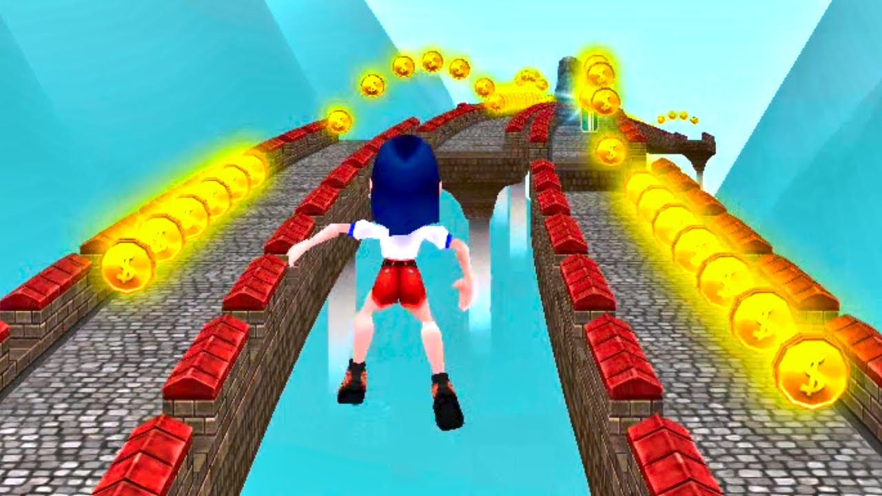 Subway Bus Rush Runner - Monkey Chasing School Girl Katie - Endless Run ...