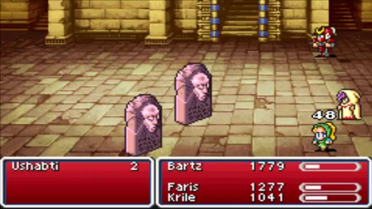Final Fantasy 5 Advance (GBA) Part 47 Pyramid of Moore Part 3 and The ...
