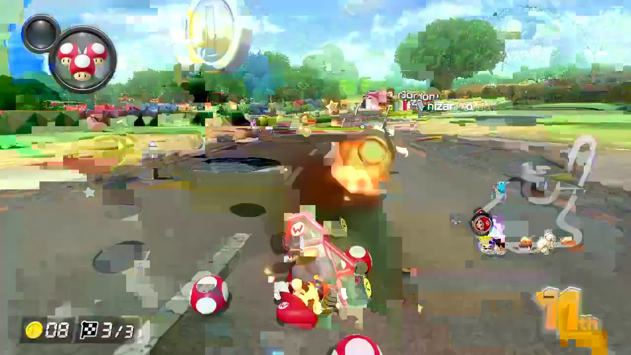 Sad ass Mario! [MARIO KART 8 DELUXE] - YouTube