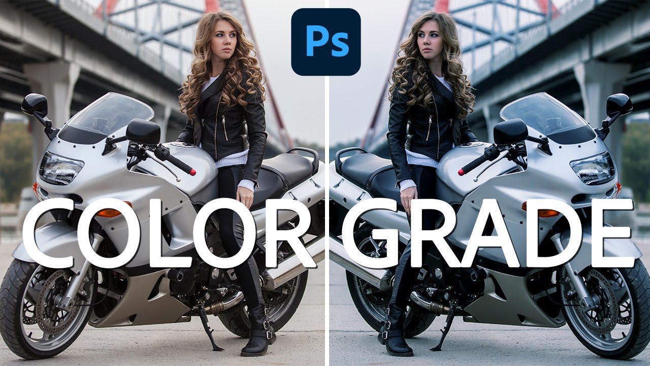 How to Color Grade in Photoshop Using Curves - YouTube