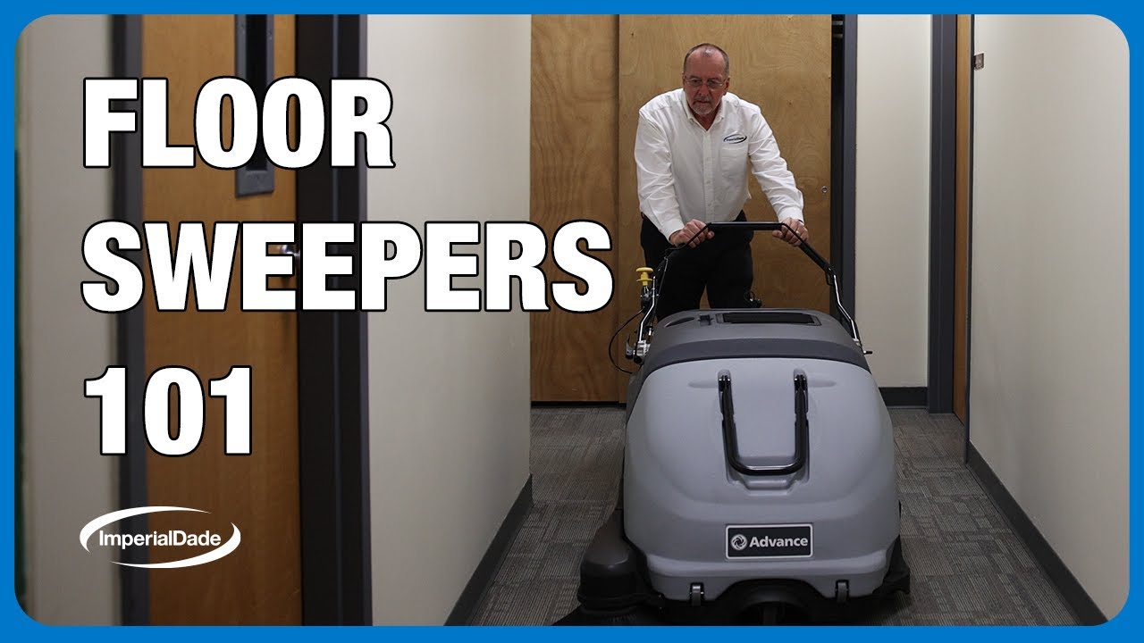 Industrial Floor Sweepers 101: What is a Floor Sweeper? - YouTube