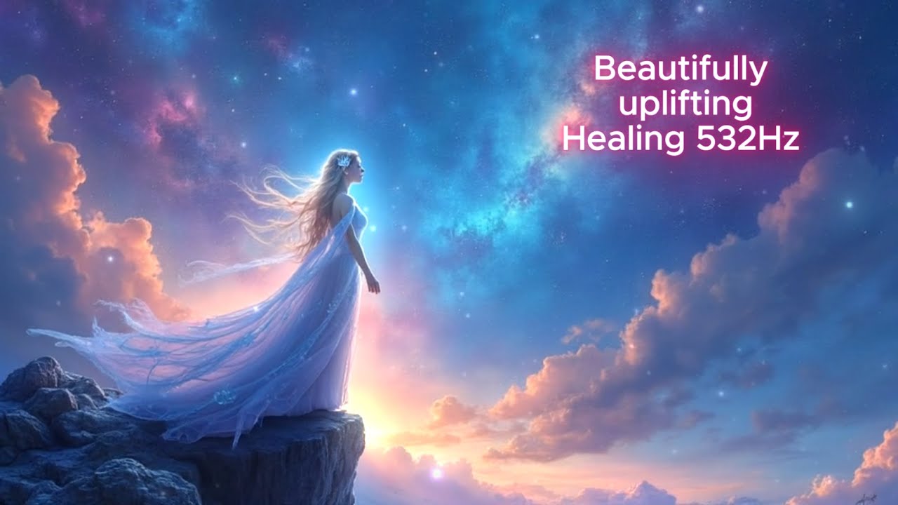 Euphoric Meditation Music~532Hz~Heal Mind and Body~DNA Repair~Blissful ...