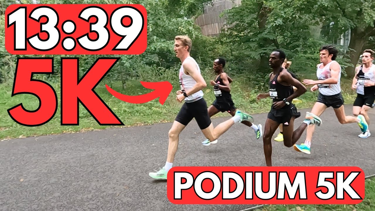 INSANE 13 Minute 5K RACE - Podium Home Nations 5k (FAST) - YouTube