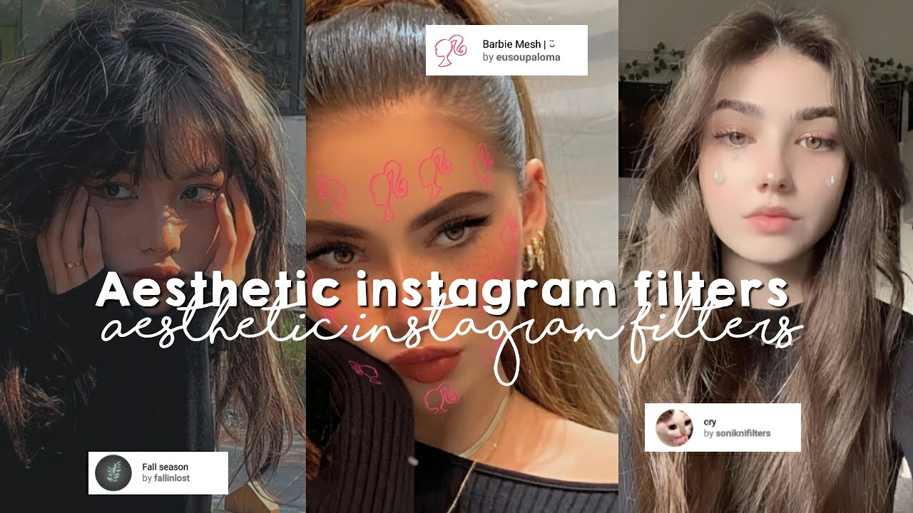 Aesthetic Instagram Filters 2022 | You Must Try | Trendy Aesthetic ...