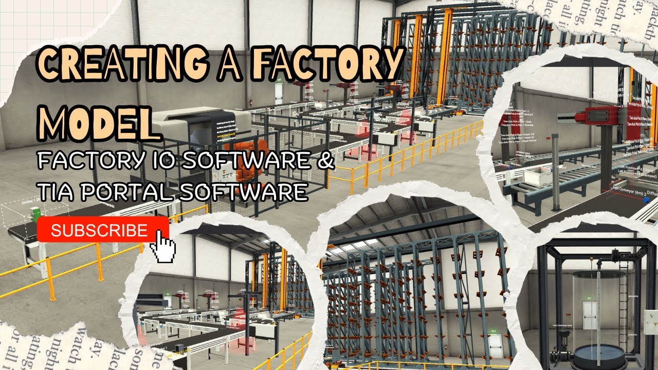 Creating a Factory model using Factory IO Software and TIA Portal ...