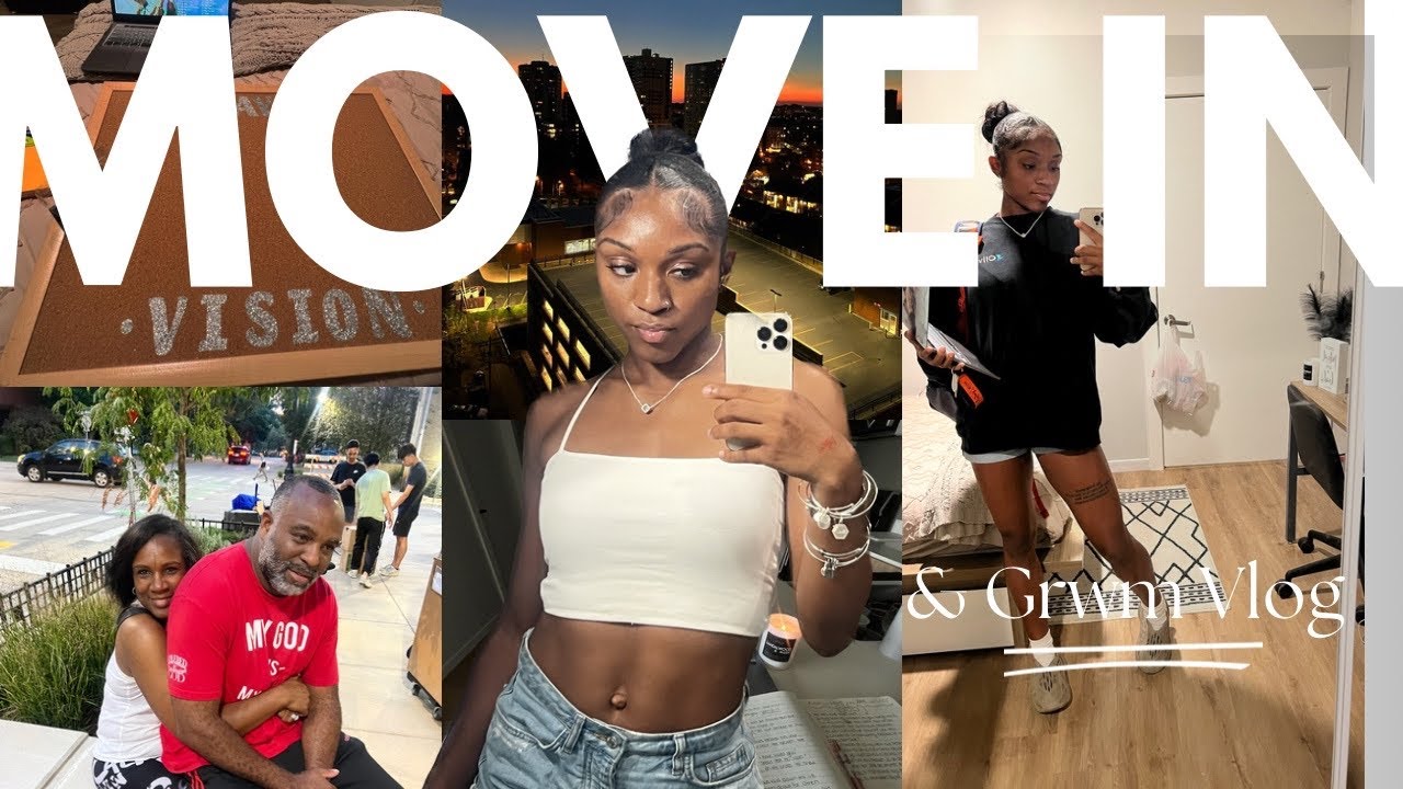Episode 1 : College Life Series - Move in w/ me and watch me get ready ...