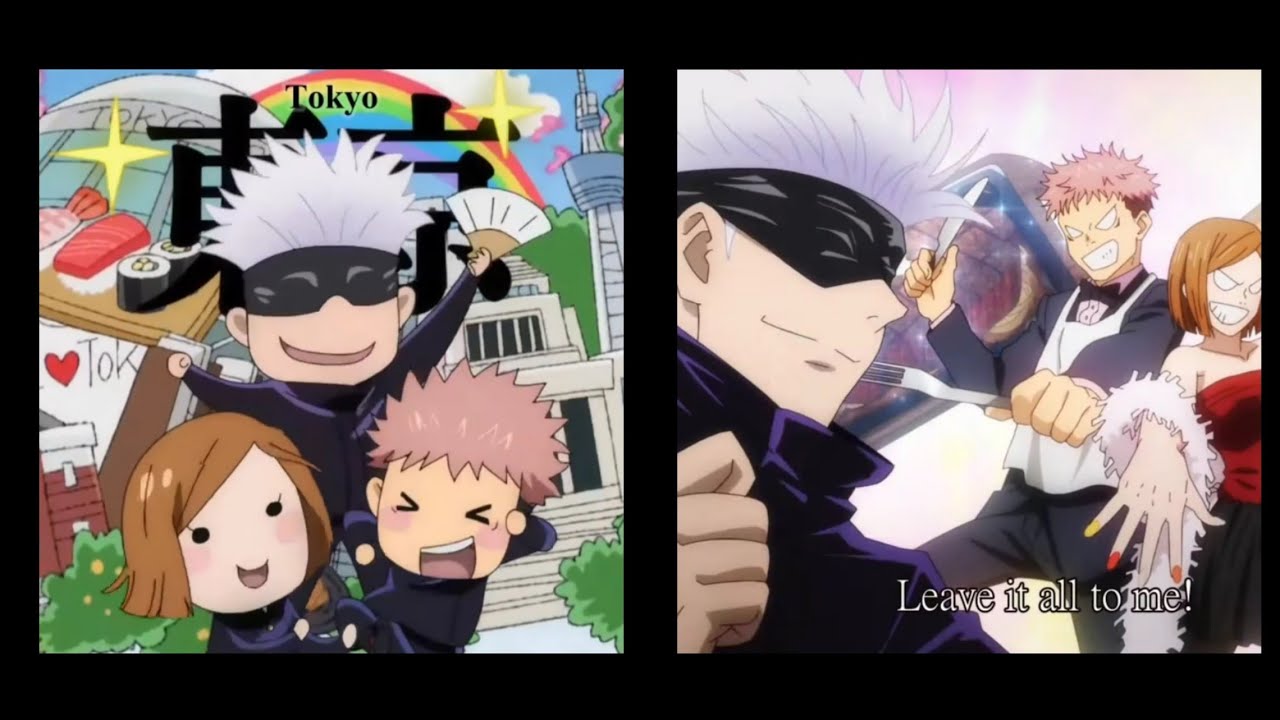 Satoru Gojo and his team being funny for 3 minutes straight - YouTube