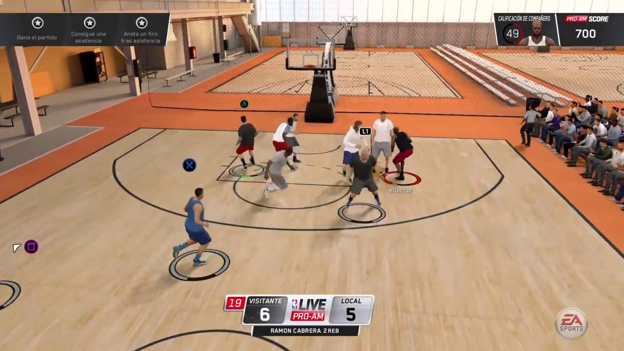 NBA LIVE 16 :Hoop dome #1 - YouTube
