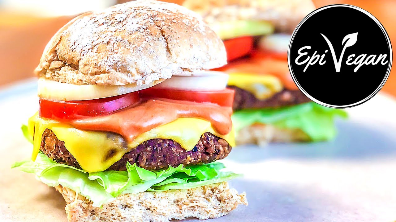 Vegan High Protein Burgers - YouTube