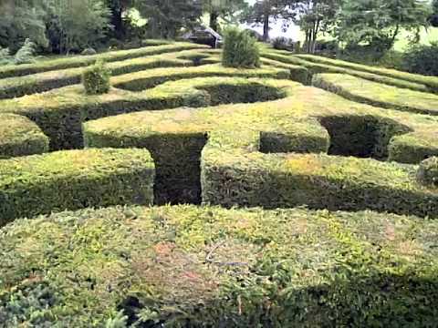 Saffron Walden Victorian Hedge Maze - YouTube