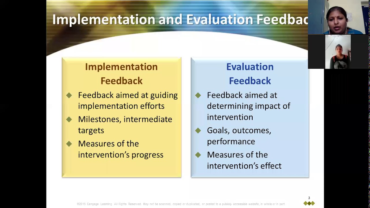 Evaluating and institutionalize change - YouTube