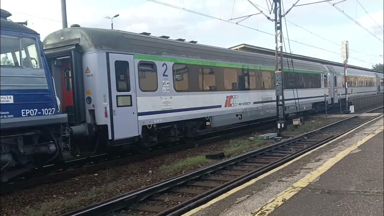 odjazd IC Bachusa z loko EP07-1027 - YouTube