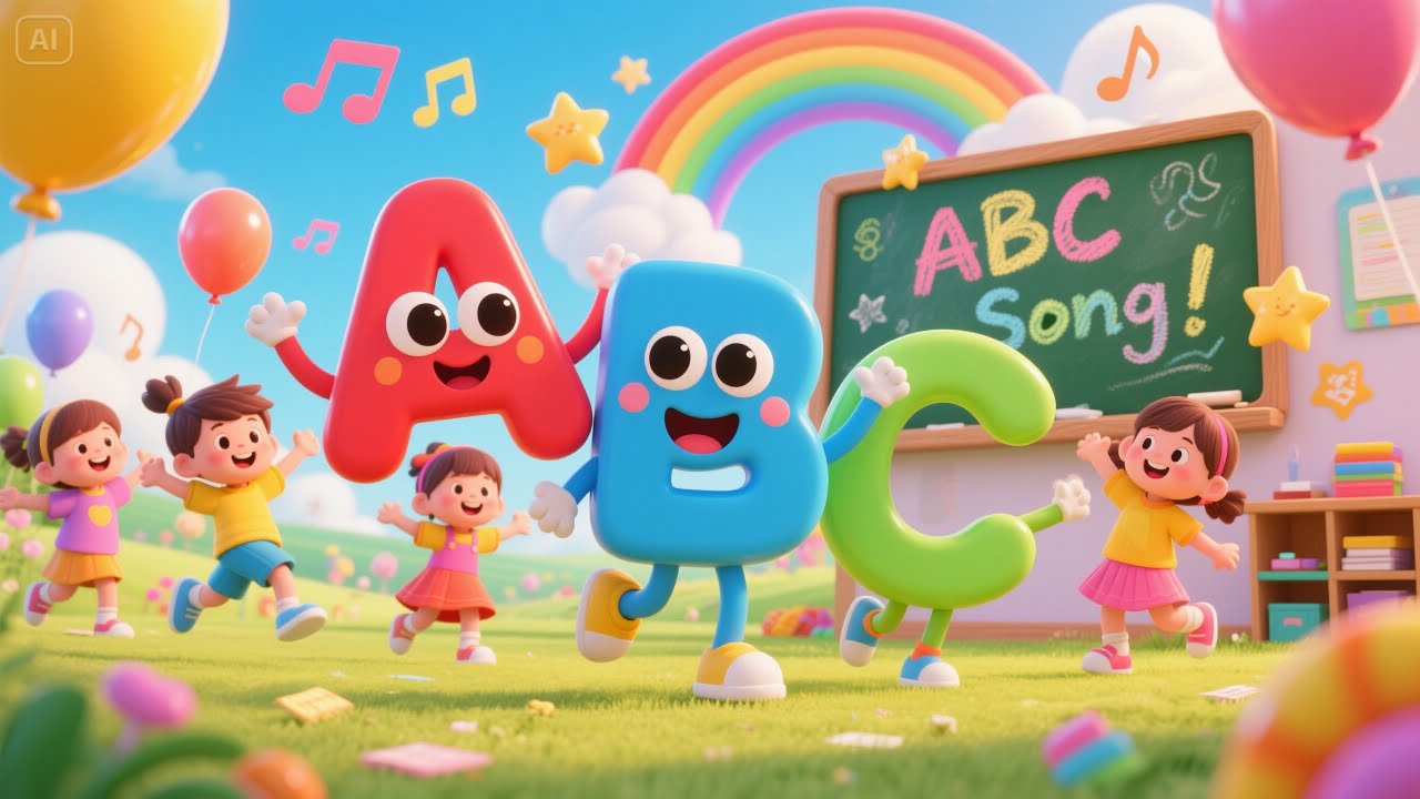 ABC | Alphabet Song for Kids | Learn Letters with Fun, Music, and ...