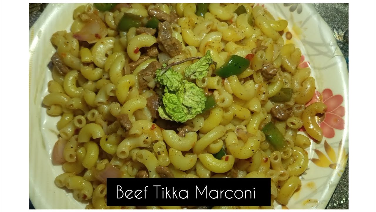 beef Tikka Marconi recipe by delightful dishes. - YouTube