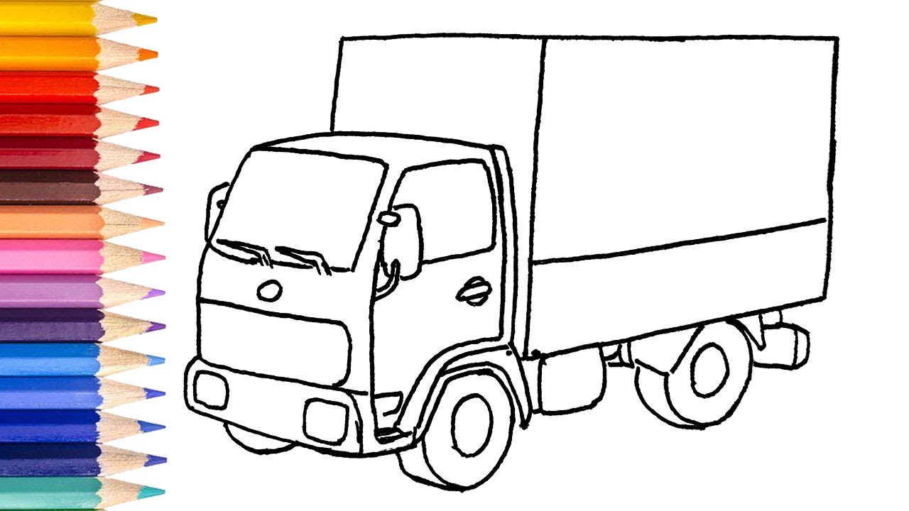 Çok Kolay Kamyon Çizimi | Kamyon Nasıl Çizilir? - YouTube