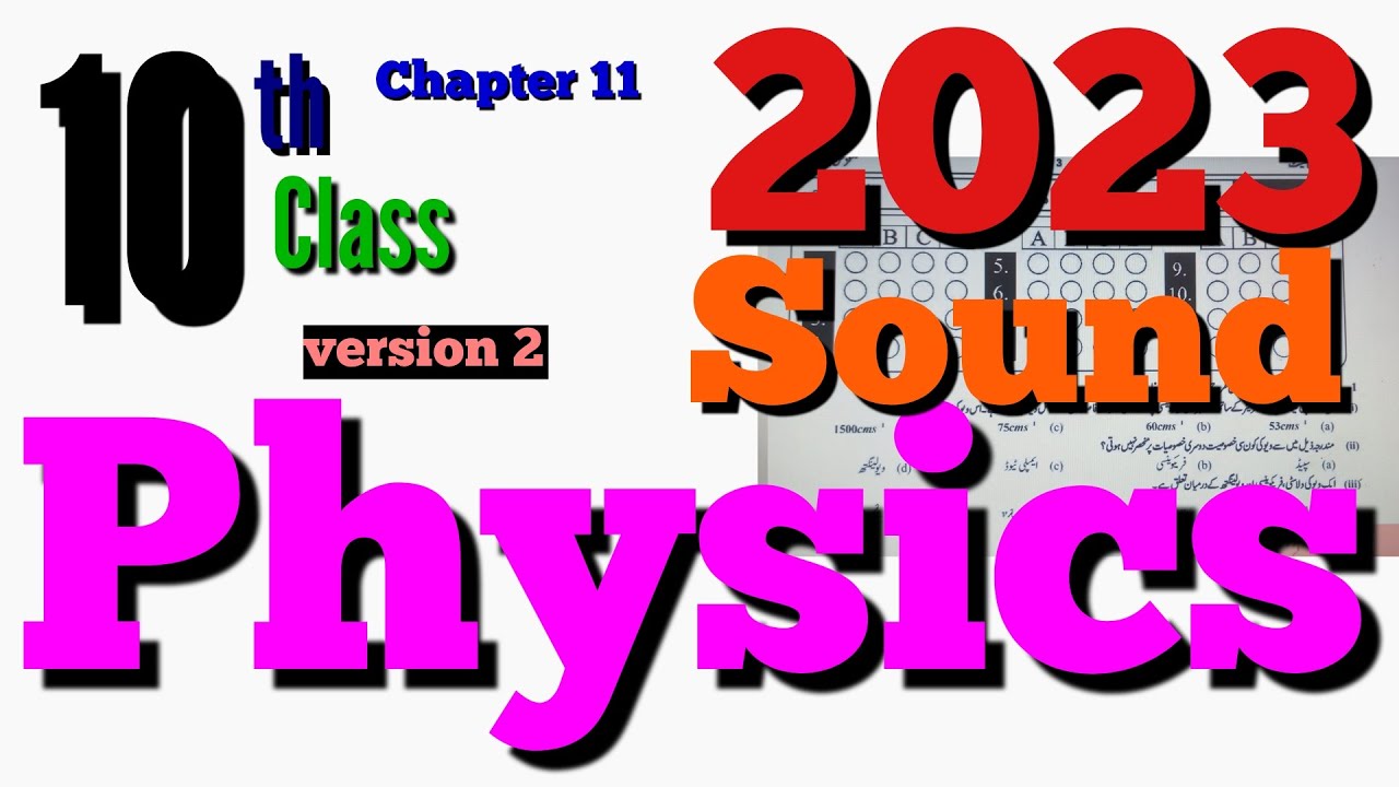 10th Class Physics Chapter 10,11 Simple Harmonic Motions and Waves and ...
