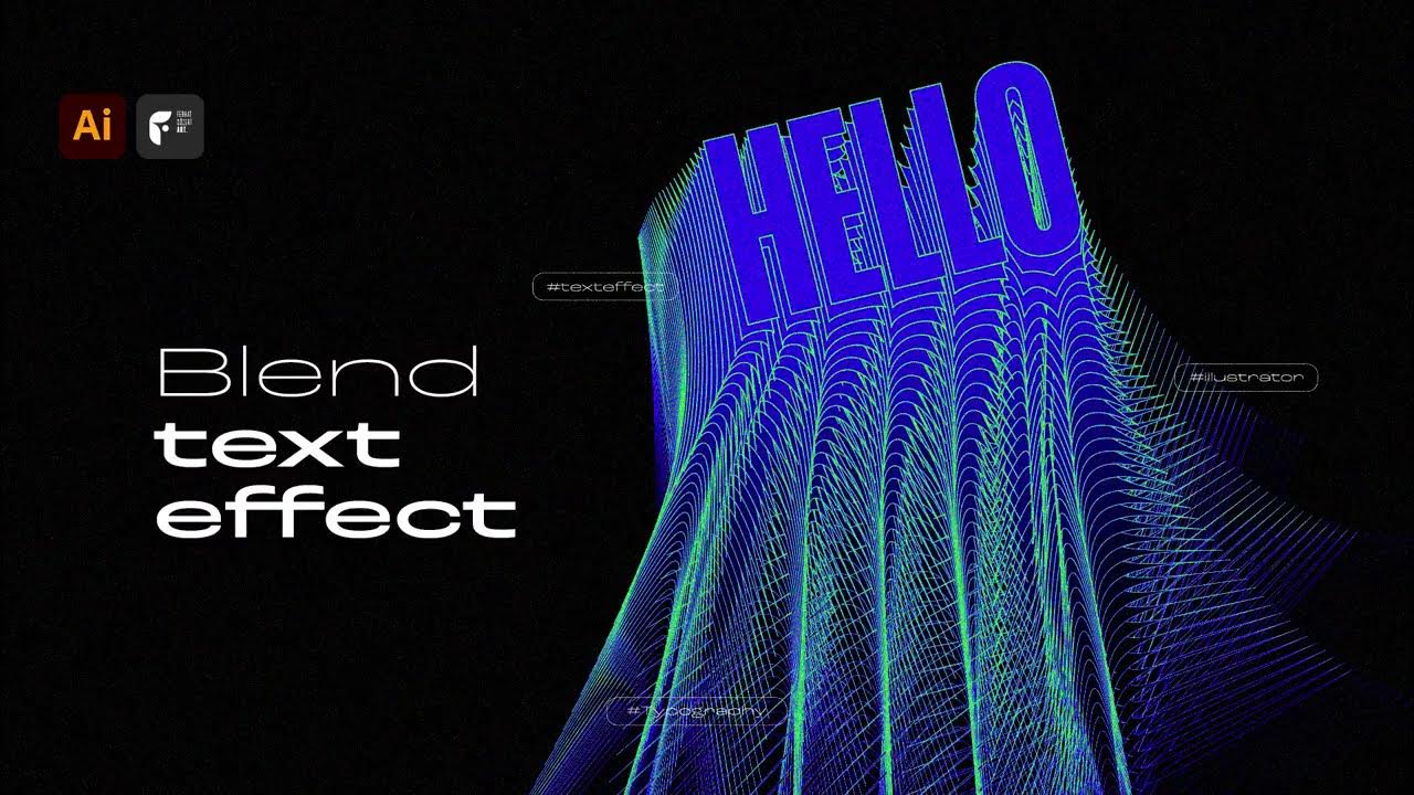 How to Create Stunning Text Effects in Illustrator | Step-by-Step ...