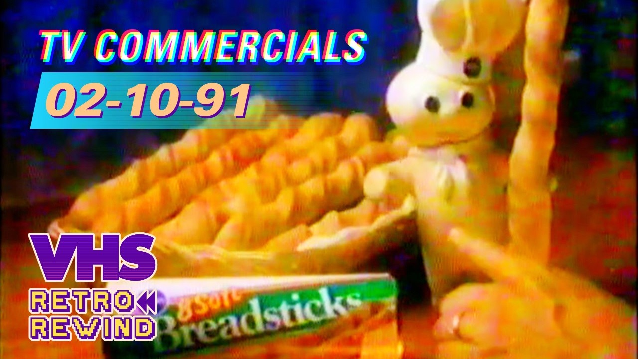 VHS TV Commercials - February 10, 1991 - YouTube