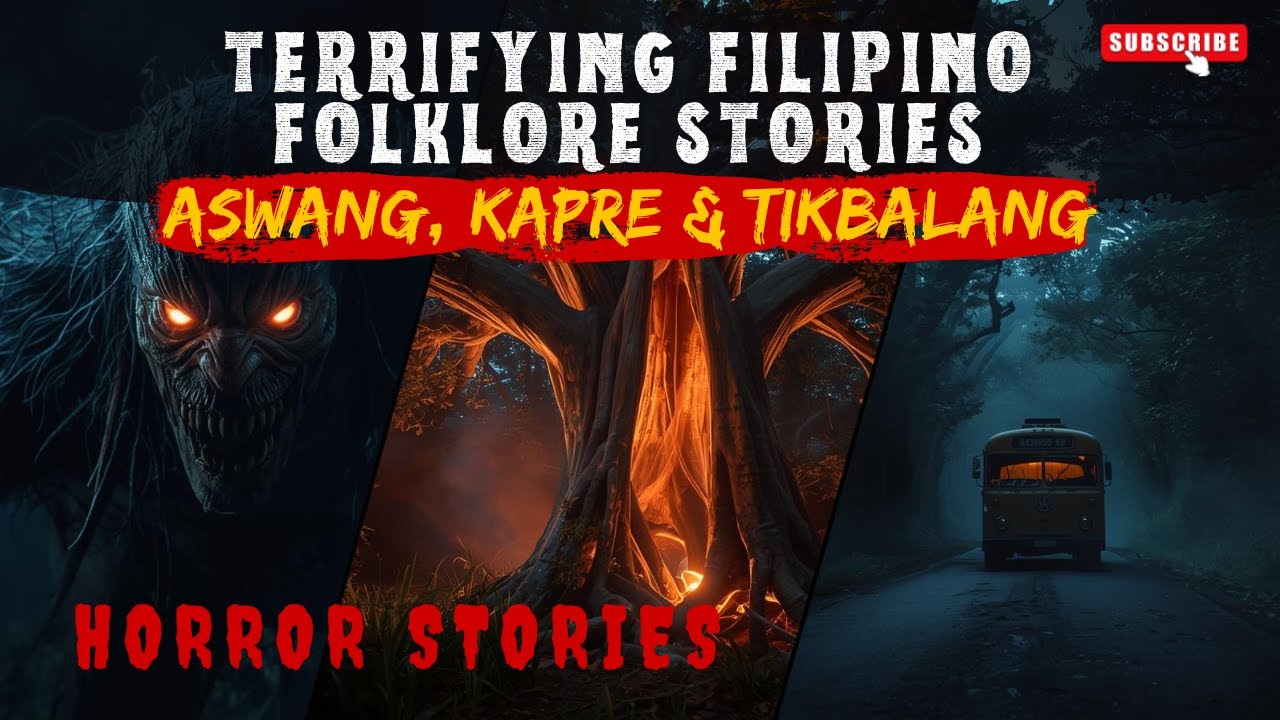 3 Terrifying Filipino Folklore Stories | Aswang, Kapre & Tikbalang # ...