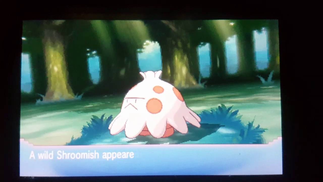 Shiny Shroomish #1| 33 DexNav Encounters | Pokemon Omega Ruby - YouTube