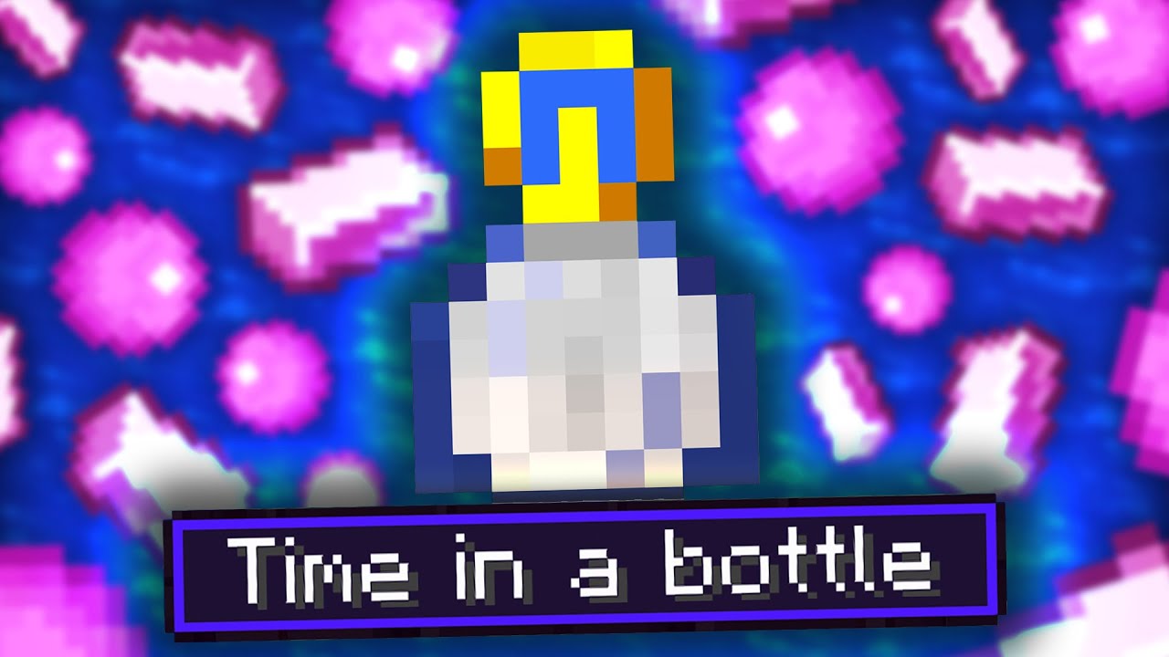 Minecraft Seaopolis 2 | MAKING EVERYTHING FASTER WITH TIME IN A BOTTLE ...