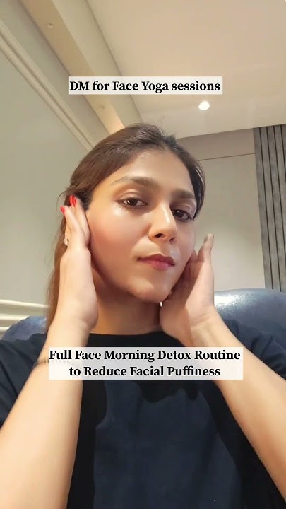 Reduce Puffy Face & facial bloating in just 5 mins. Do these exercises ...