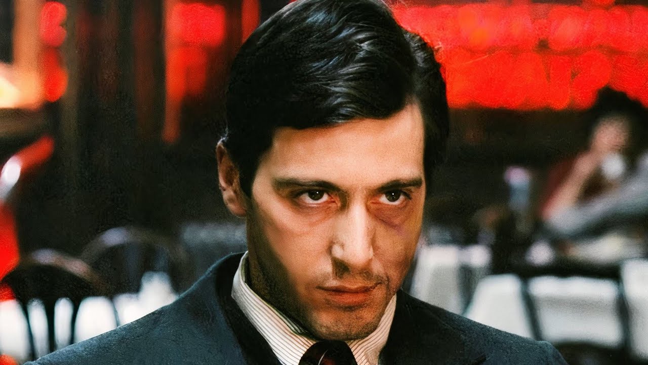 El padrino, escena del restaurante, subtitulada al español y al ...