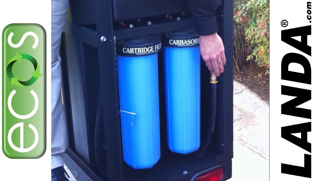 Landa ECOS - Mobile Wash and Reclaim Trailer Introduction - YouTube