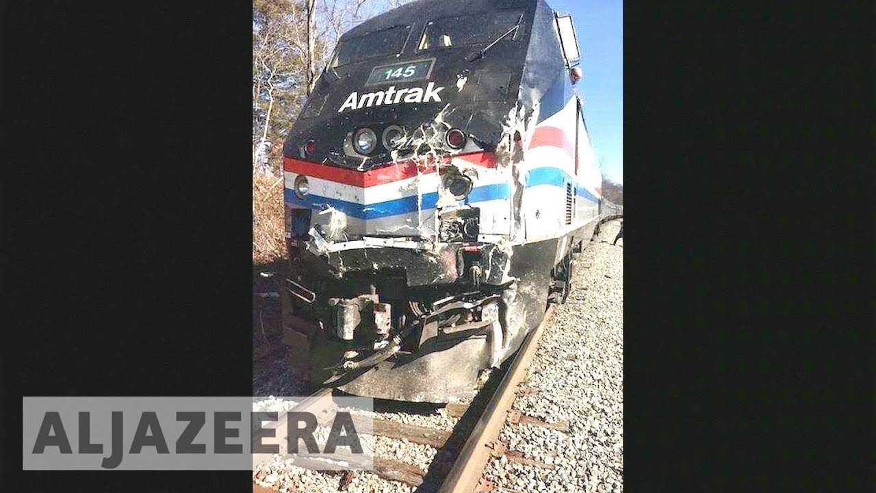 🇺🇸 US: Train crash kills two in South Carolina - YouTube