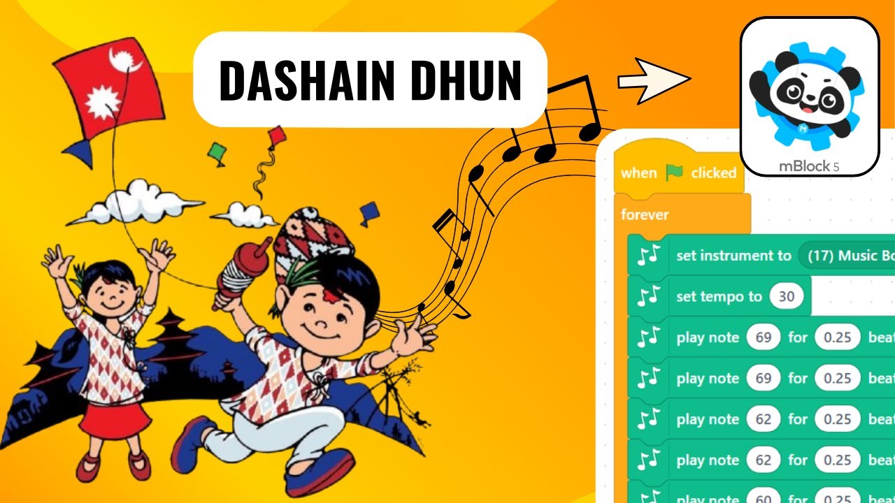 Step-by-Step Guide to Composing the Dashain Dhun (Malashree Dhun) Using ...