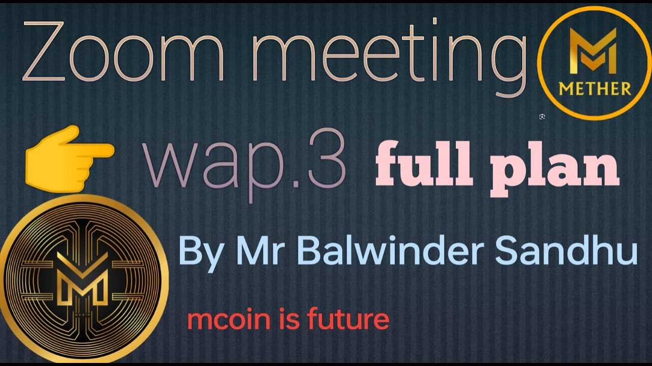 Mether world 🚀 full plan mCoin kya hai 🔴 New update 💲all jankari 👉By Mr ...