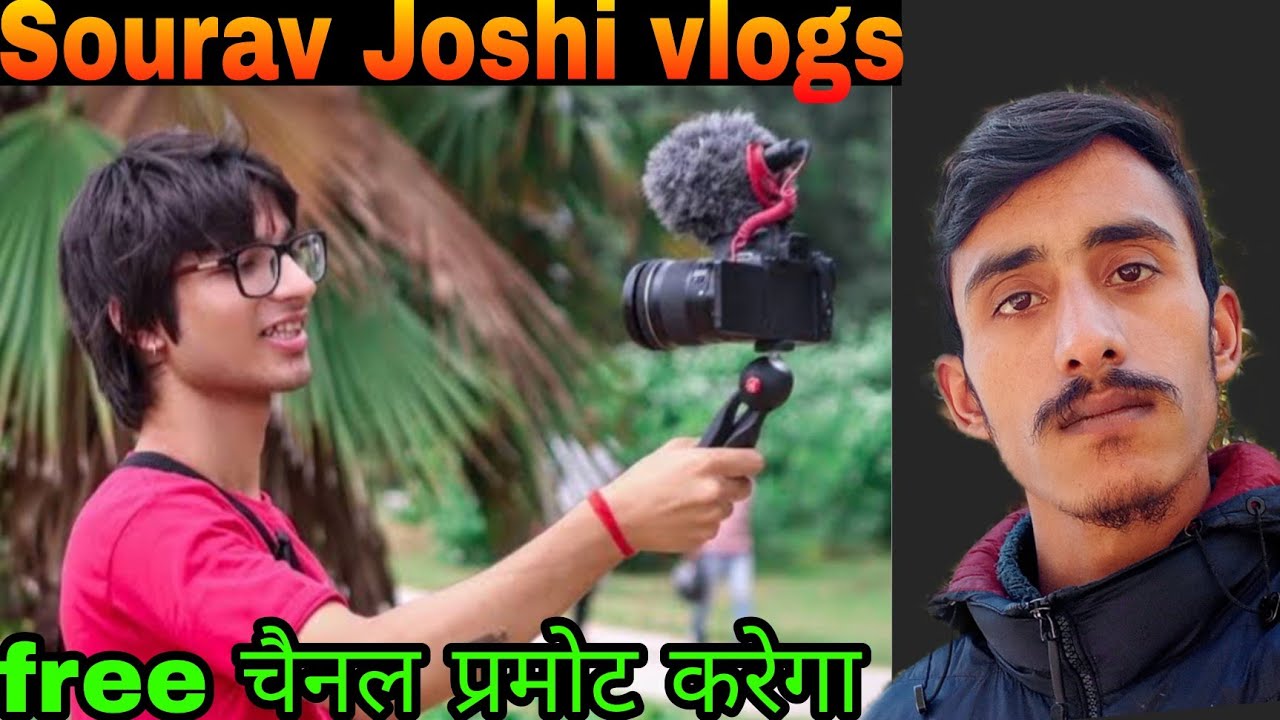 Sourav Joshi vlogs Karega Free Channel Promote || @souravjoshiviogs7028 ...