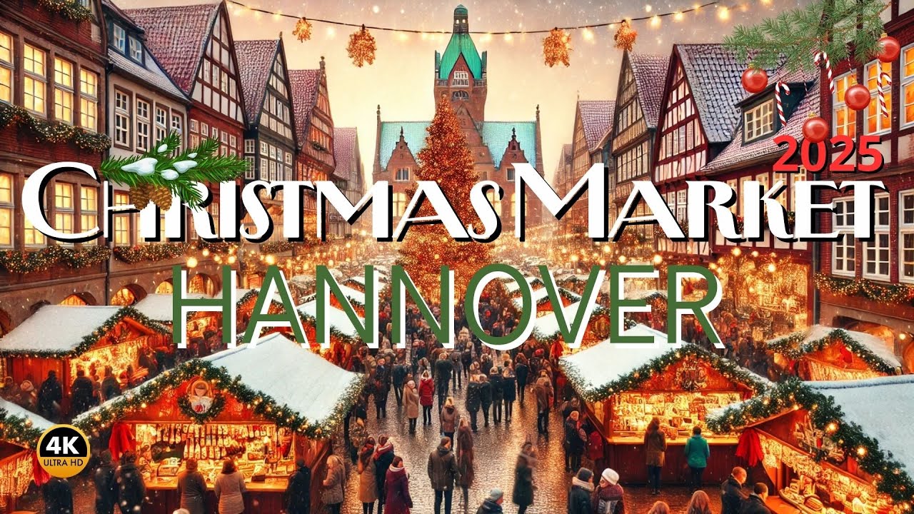 Hannover Christmas Market 2024: A Festive Walking Tour Today 🎄 - YouTube