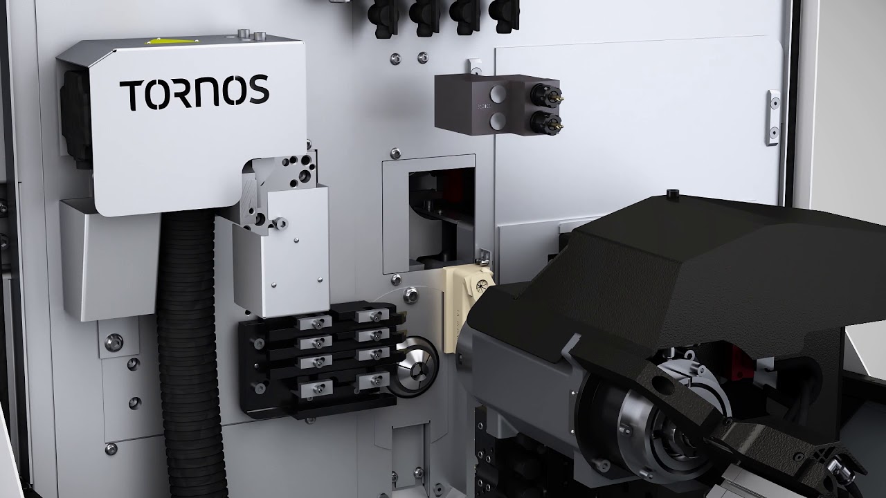 Tornos SwissNano 7 Tooling variation - YouTube