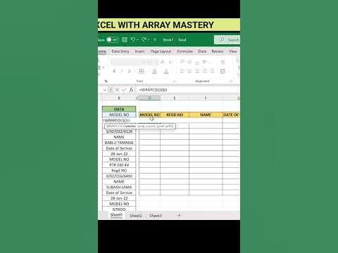 Organize Messy Data in Excel | Excel Tips & Tricks - YouTube
