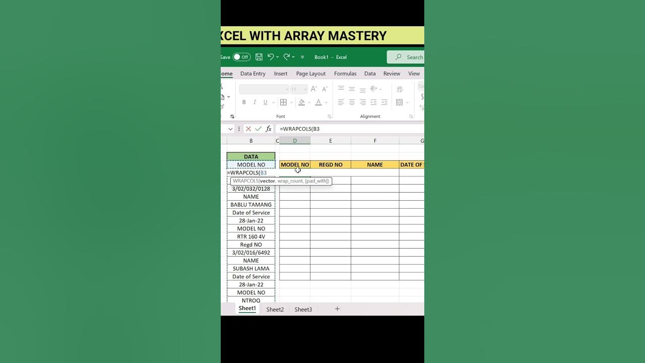 Organize Messy Data in Excel | Excel Tips & Tricks - YouTube
