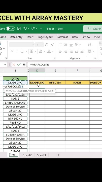 Organize Messy Data in Excel | Excel Tips & Tricks - YouTube