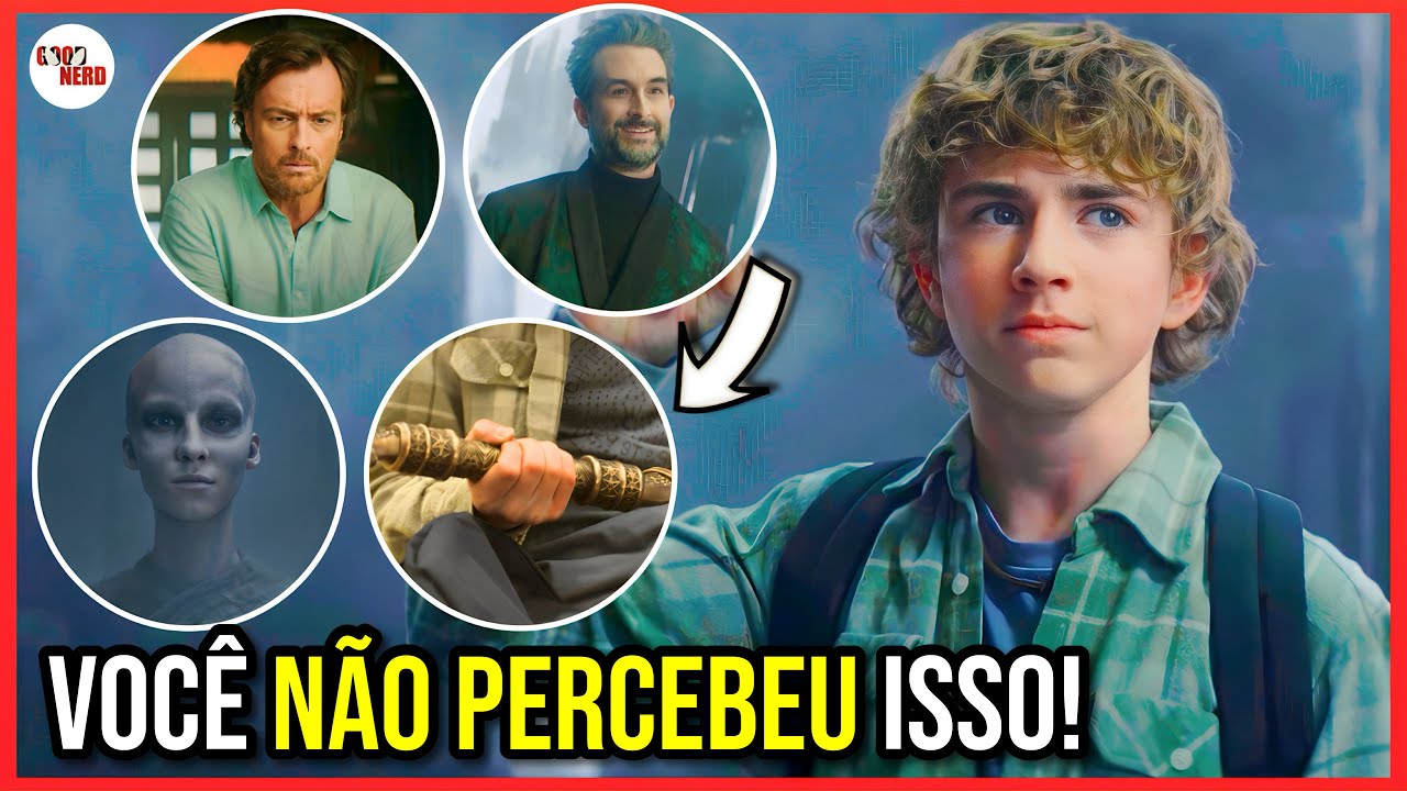 30 DETALHES QUE VOCÊ PERDEU EM PERCY JACKSON 1X07! - HADES, CRONOS ...