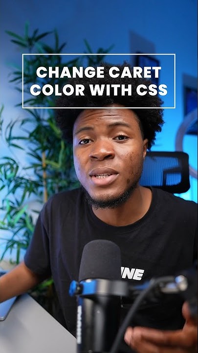 caret-color in CSS - Did you know? #shorts - YouTube